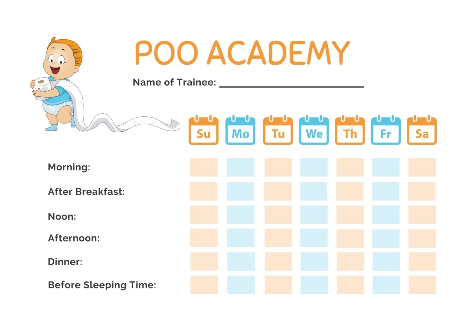10 Potty Training Chart Ideas With Free Printables