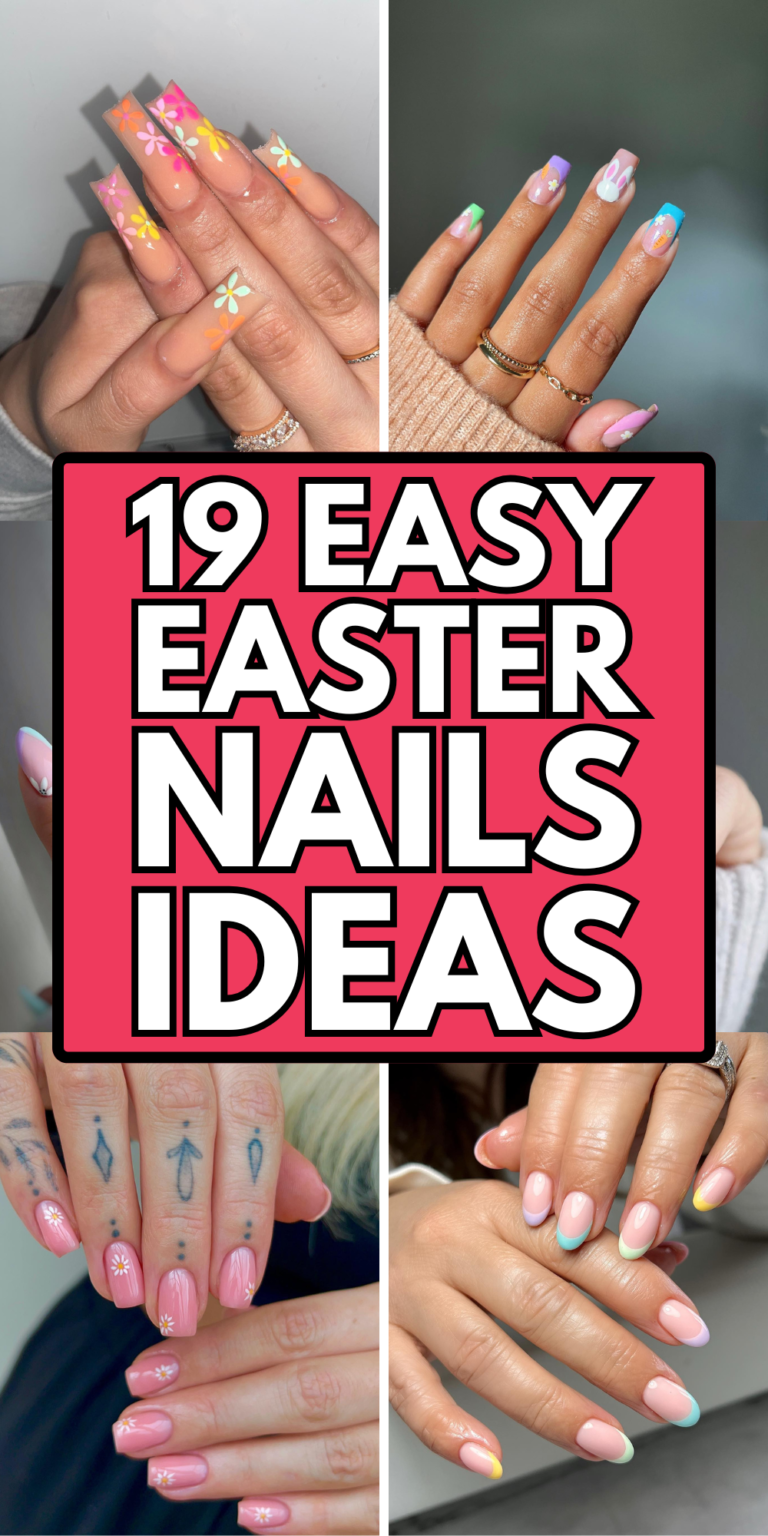 19 Easy Easter Nails Ideas For Effortless Beauty